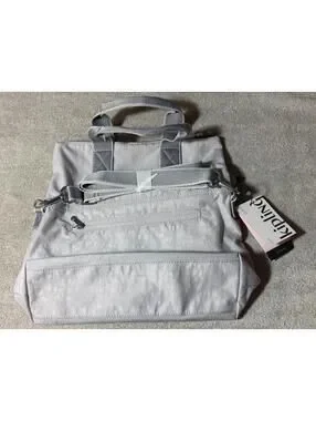 Kipling | Bags | Kipling Convertible Shoulder Bag Color Cool Fog 19 ...